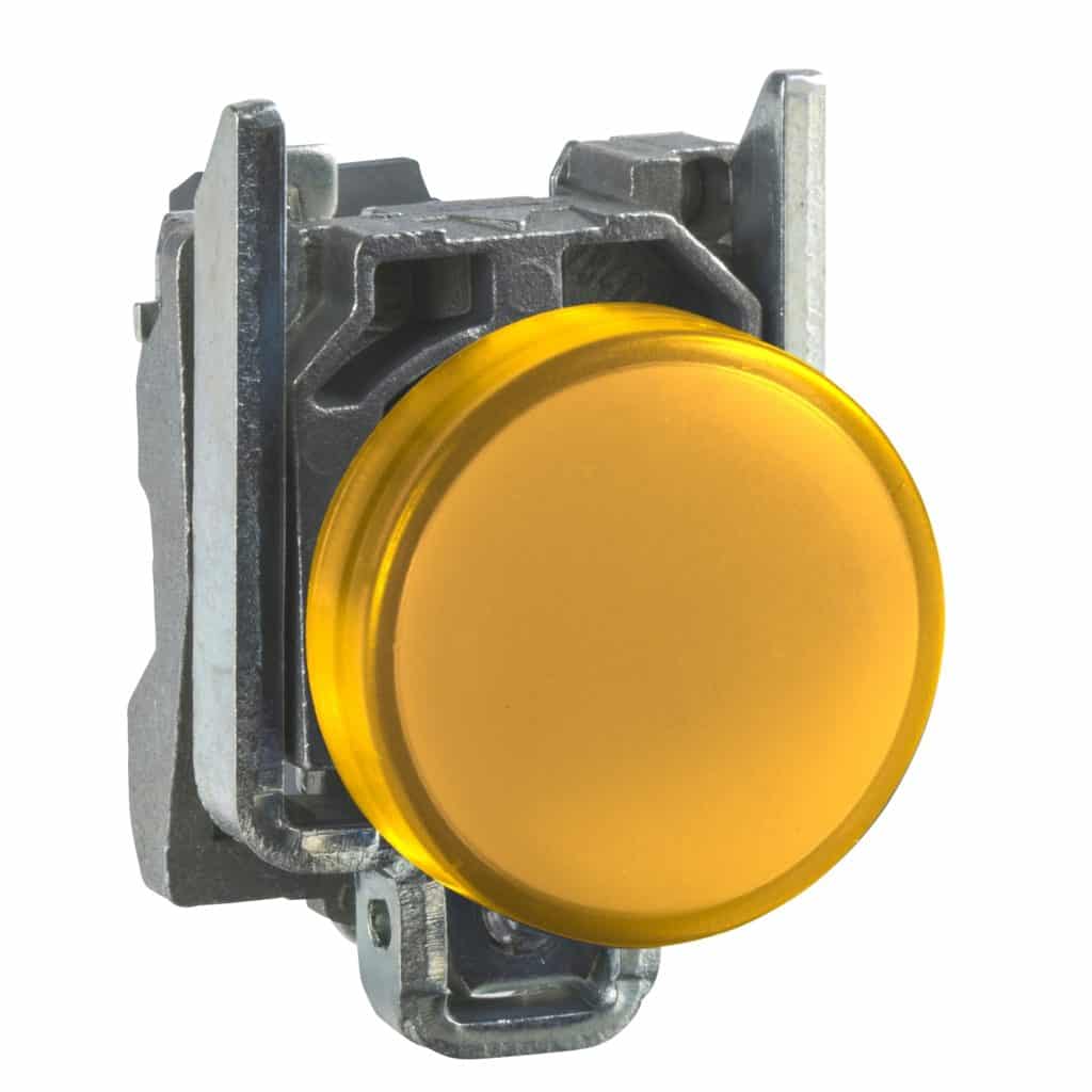 Schneider XB4BVM5 Orange Panel Mount Indicator 230-240V AC